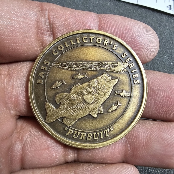 None | Other | Vintage Bass Collectors Series Fishing Coin Pursuit ...
